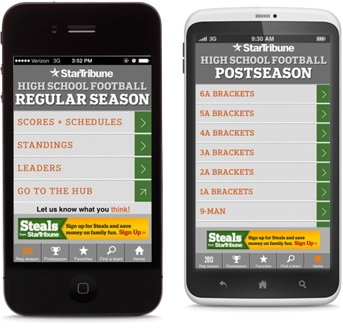 Star Tribune High School Football Scoreboard - Get the Apps